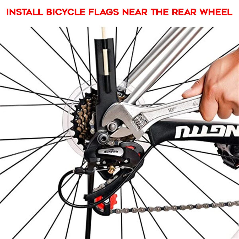 Custom Bicycle Flags – Flagseller.co.nz