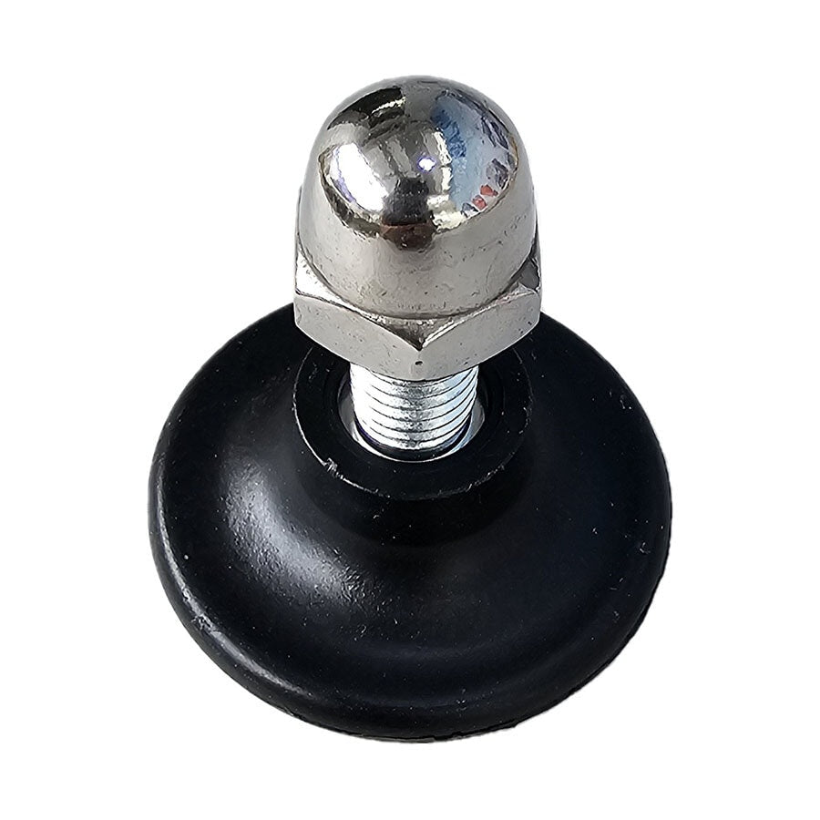 One plastic foot for steel plates – Flagseller.co.nz