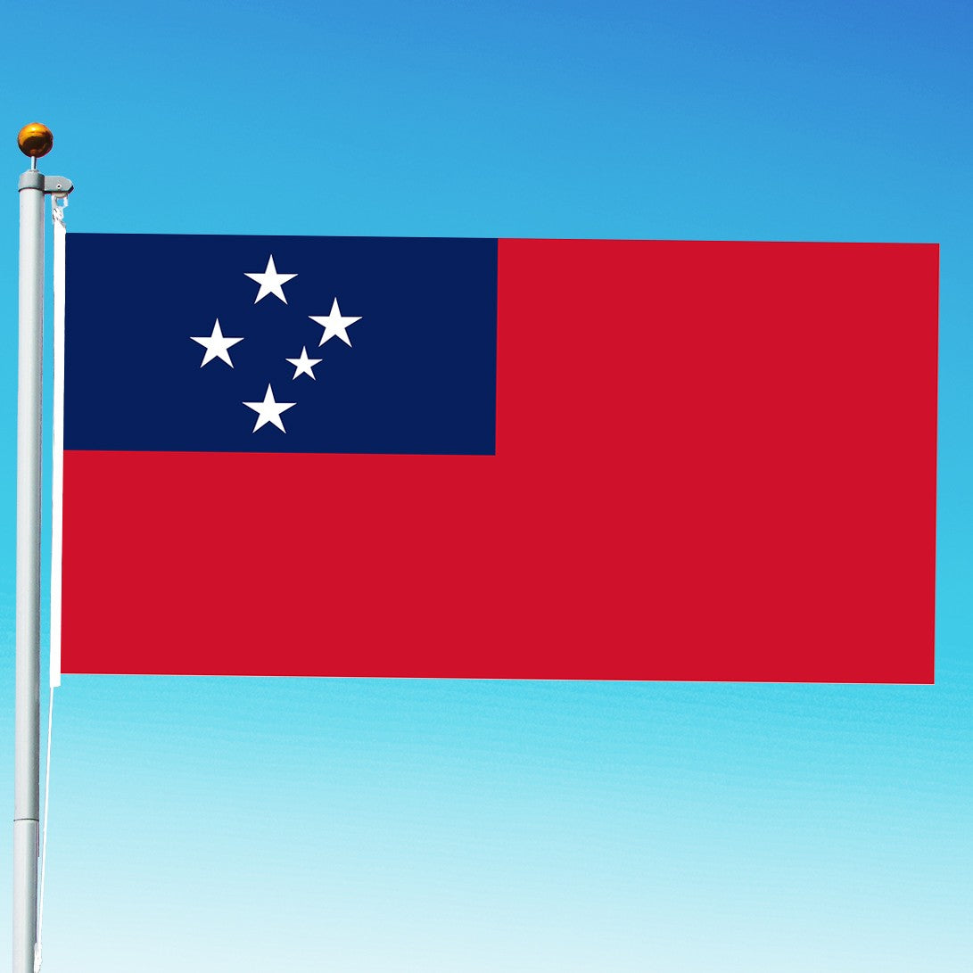 Premium Quality Professional made Samoa Flag – Flagseller.co.nz