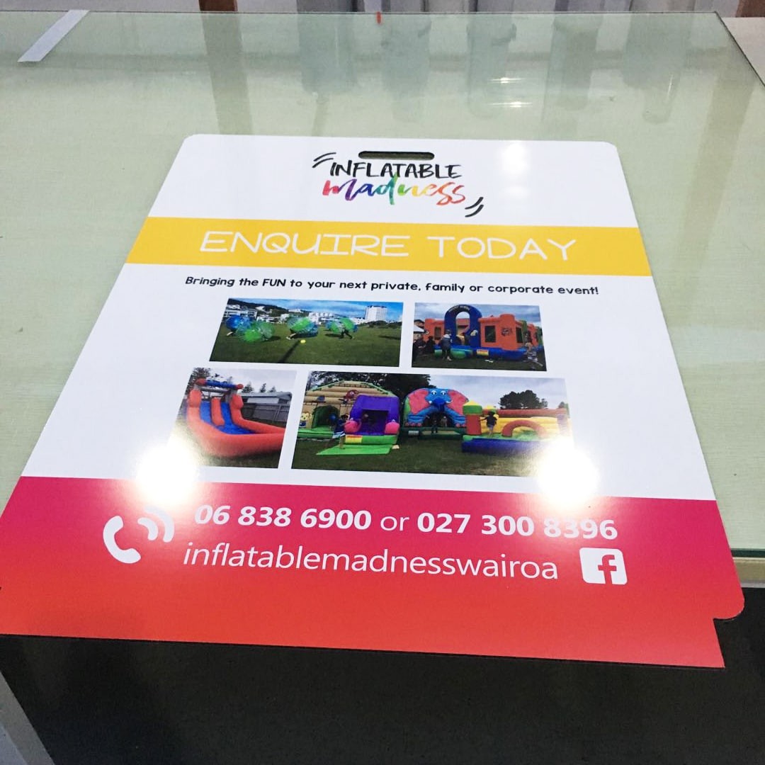 Footpath Signs with ACM Panel – Flagseller.co.nz