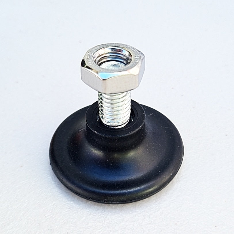 One plastic foot for steel plates – Flagseller.co.nz